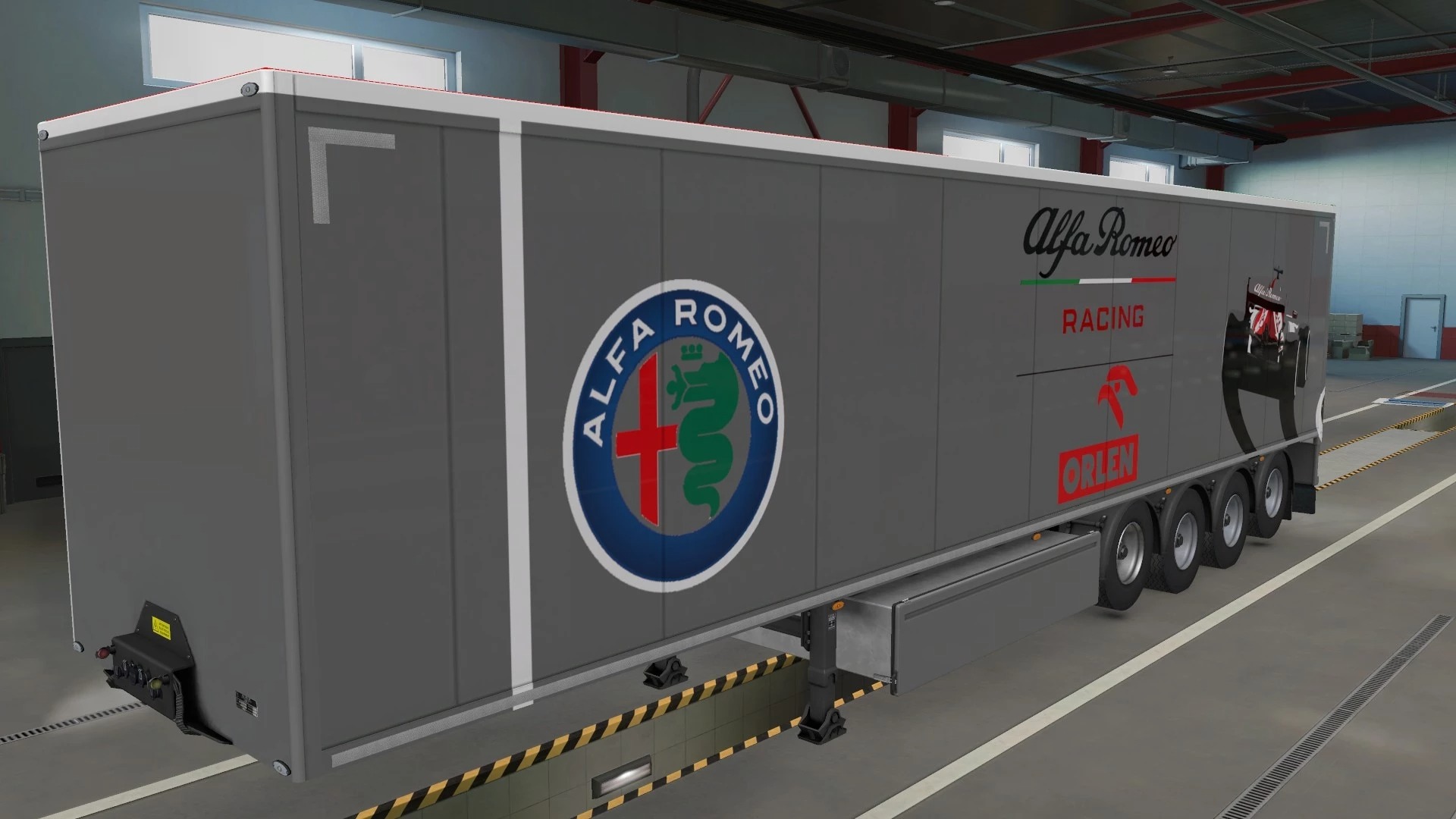 F1 TRAILER SKINS PACK V1.0 - ETS 2 mods, Ets2 map, Euro truck simulator ...