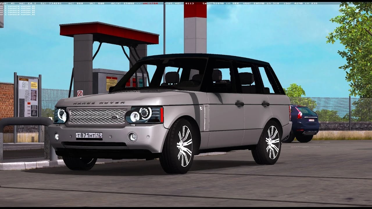 RANGE ROVER SUPERCHARGED 2008 1.45 - ETS 2 mods, Ets2 map, Euro truck ...