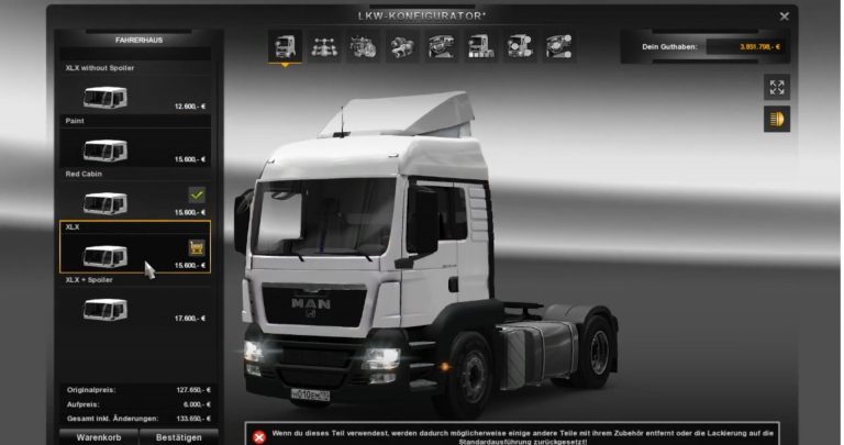 MAN TGS V1 1.45 - ETS 2 mods, Ets2 map, Euro truck simulator 2 mods ...