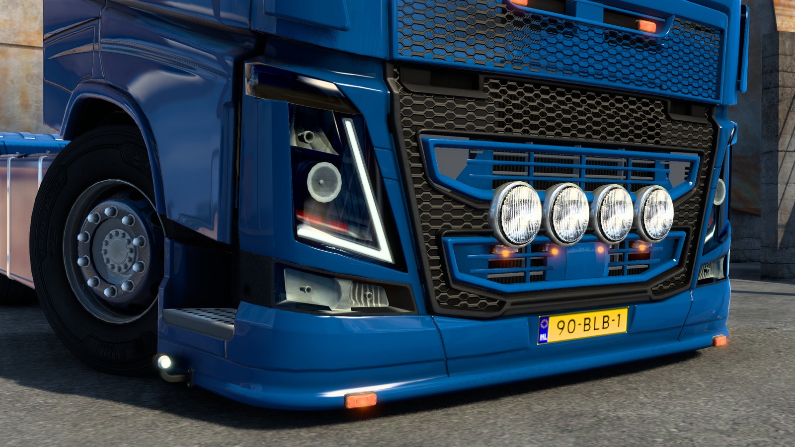 Volvo FH Holland Style v1.0 1.45 - ETS 2 mods, Ets2 map, Euro truck ...