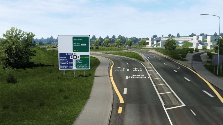 Ireland Map Promods Addon 1.45 - ETS 2 mods, Ets2 map, Euro truck ...