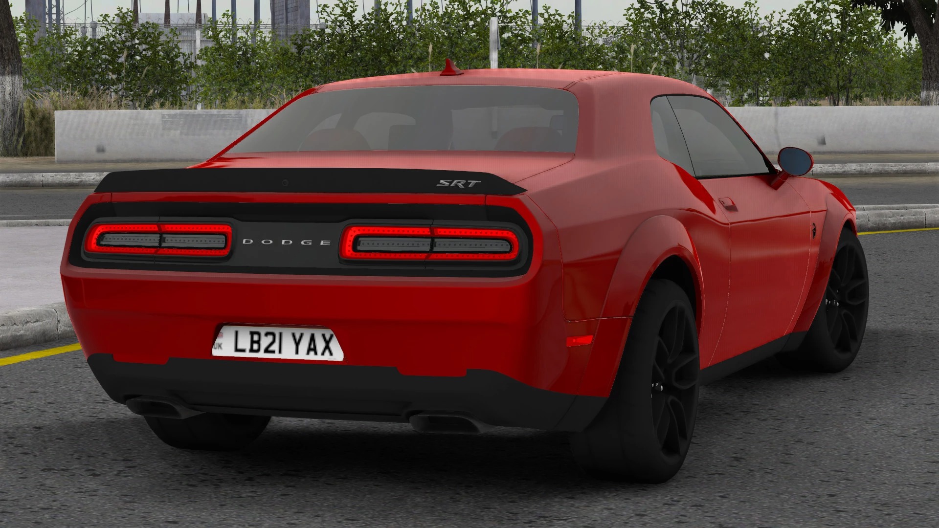 DODGE CHALLENGER SRT HELLCAT WIDEBODY 2018 V1.2 1.46 - ETS 2 mods, Ets2 ...