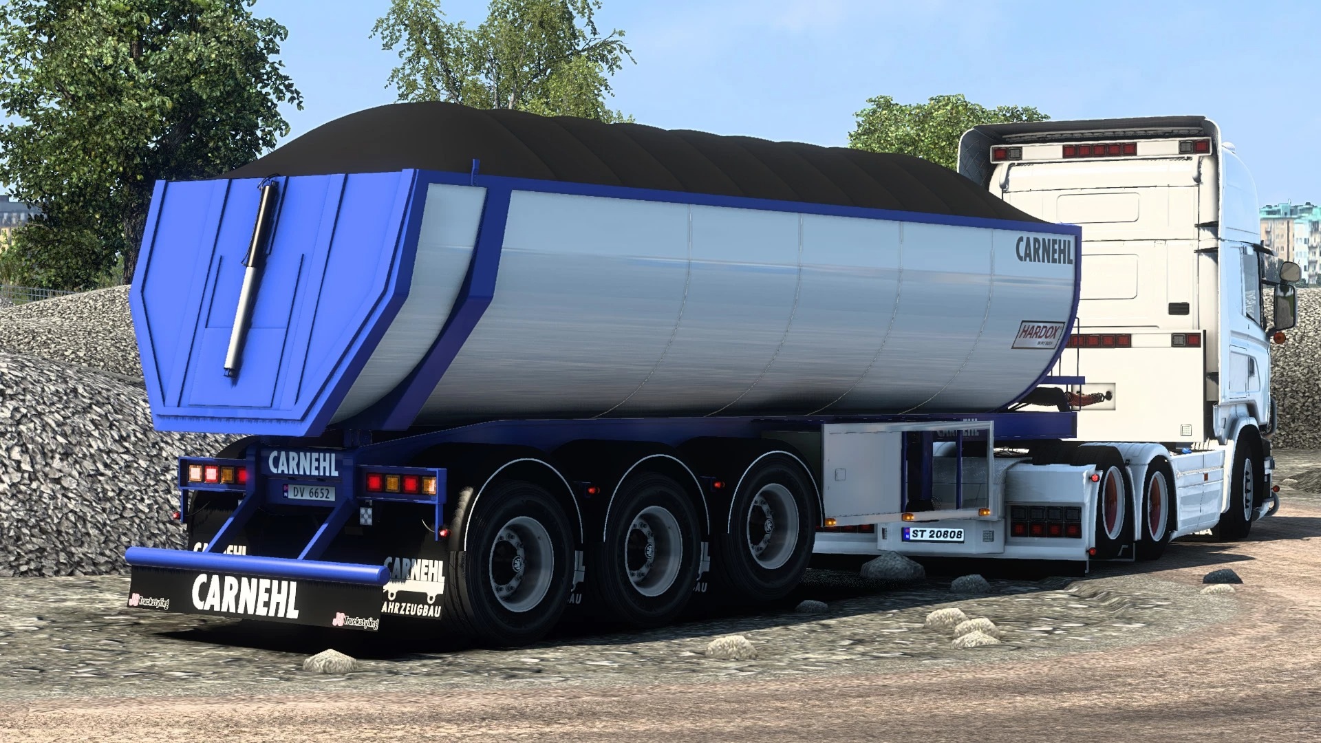 OWNABLE CARNEHL TIPPER TRAILER 1.46 - ETS 2 mods, Ets2 map, Euro truck ...