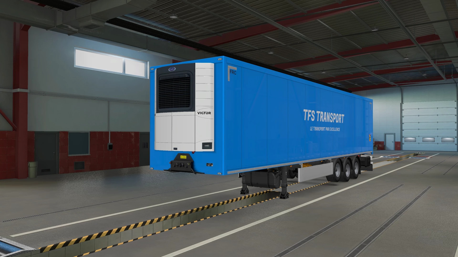 SKIN TFS TRANSPORT FOR RENAULT AND TRAILER 1.46 - ETS 2 mods, Ets2 map ...