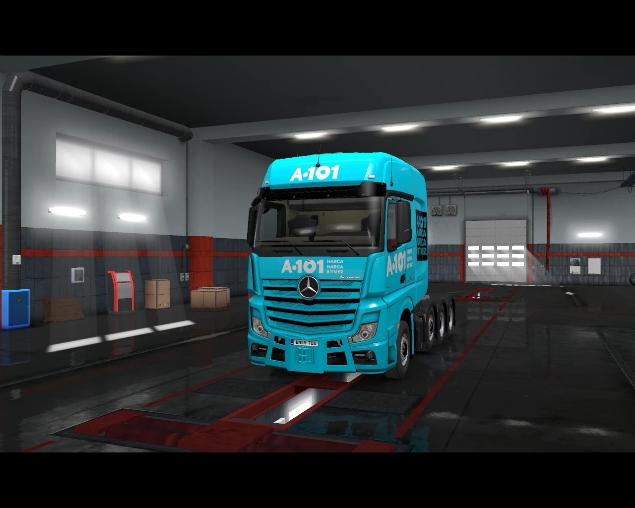 A.101 HARCA HARCA BITMEZ 1.47 - ETS 2 mods, Ets2 map, Euro truck ...
