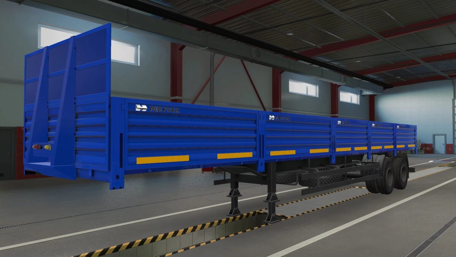NEFAZ 9334 TRAILERS PACK ETS2 NEW 1.47 - ETS 2 mods, Ets2 map, Euro ...