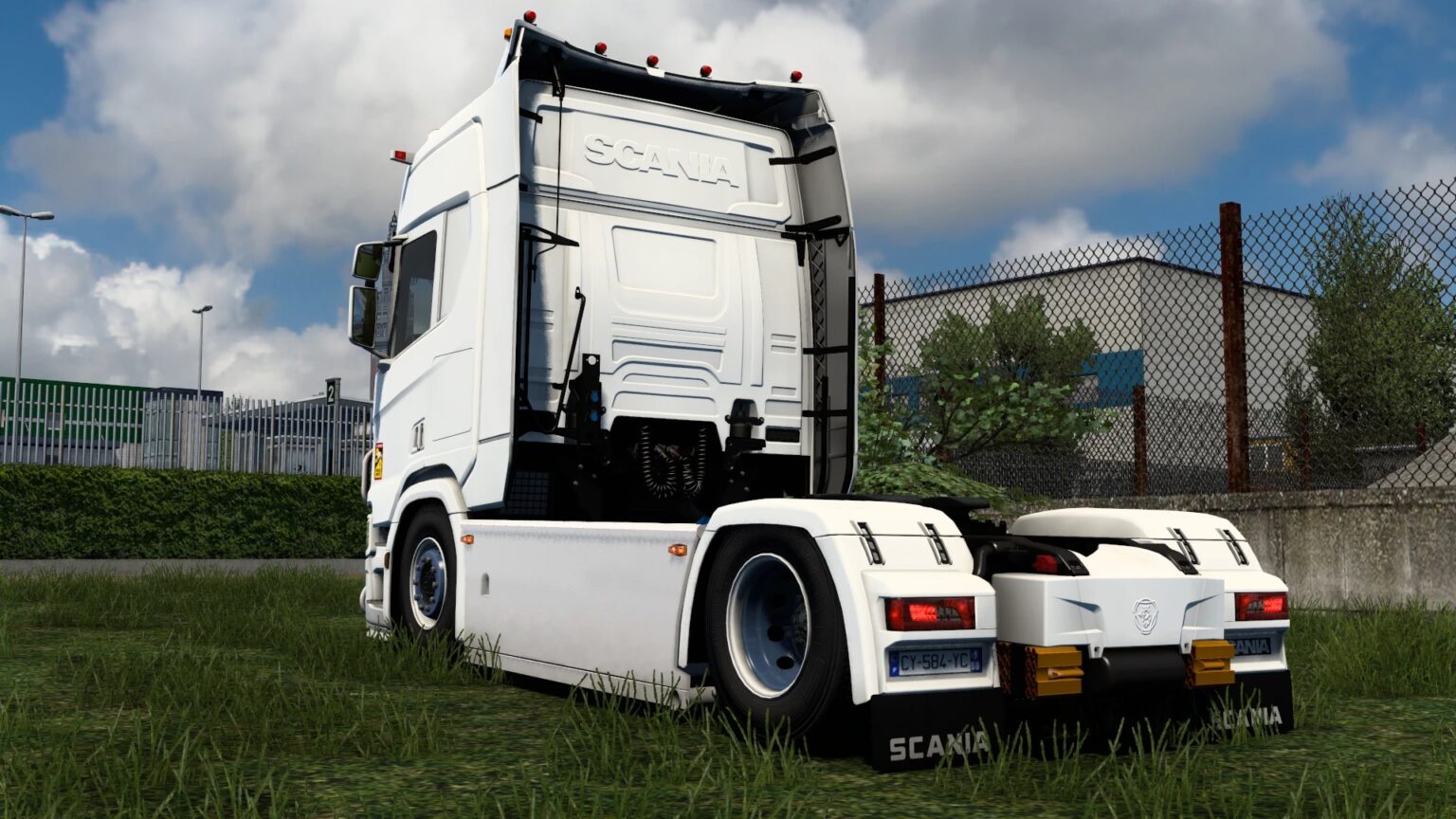 SIDESKIRT CARENAGE POUR SCANIA S ET R 1.47 - ETS 2 mods, Ets2 map, Euro ...
