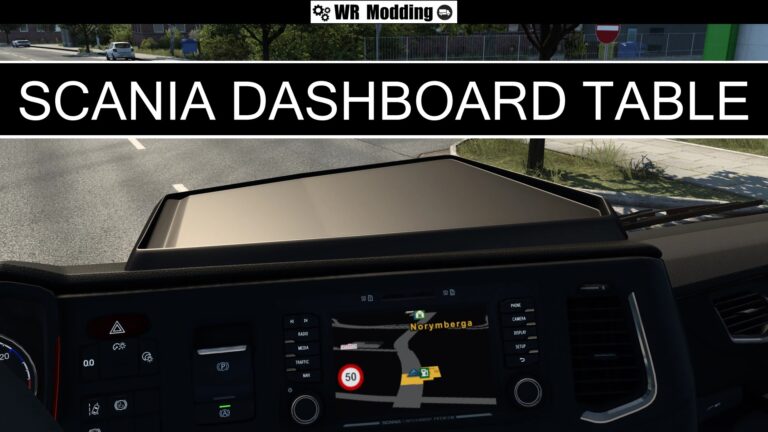 SCANIA NEXTGEN DASHBOARD TABLE 1.47 - ETS 2 mods, Ets2 map, Euro truck ...