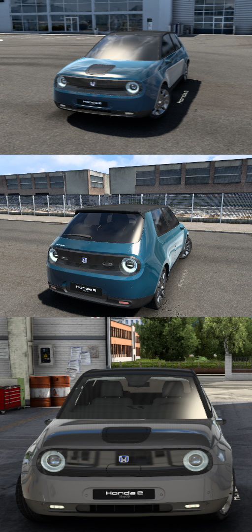Honda E 2021 1.48 - ETS 2 mods, Ets2 map, Euro truck simulator 2 mods ...
