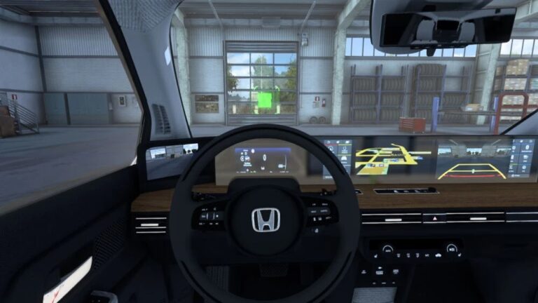 HONDA E 2021 FIXED 1.48 - ETS 2 mods, Ets2 map, Euro truck simulator 2 ...