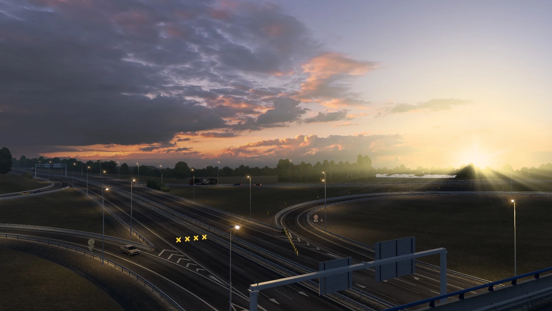 REALISTIC BRUTAL GRAPHICS AND WEATHER V9.1 ETS2 1.48.5 - ETS 2 mods ...