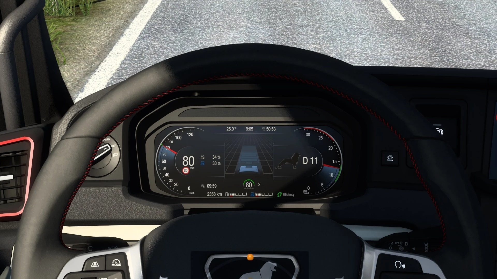MAN TGX 2020 IMPROVED DASHBOARD V1.6 1.49 - ETS 2 mods, Ets2 map, Euro ...