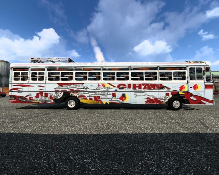 Lanka ashok layland Rework paint GO 1.35 – 1.49 - ETS 2 mods, Ets2 map ...