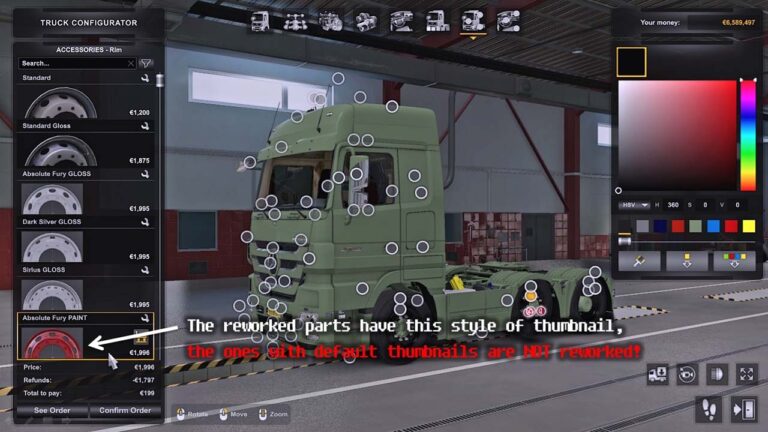 SCS Wheels Rework v1.0.2 1.49 - ETS 2 mods, Ets2 map, Euro truck ...