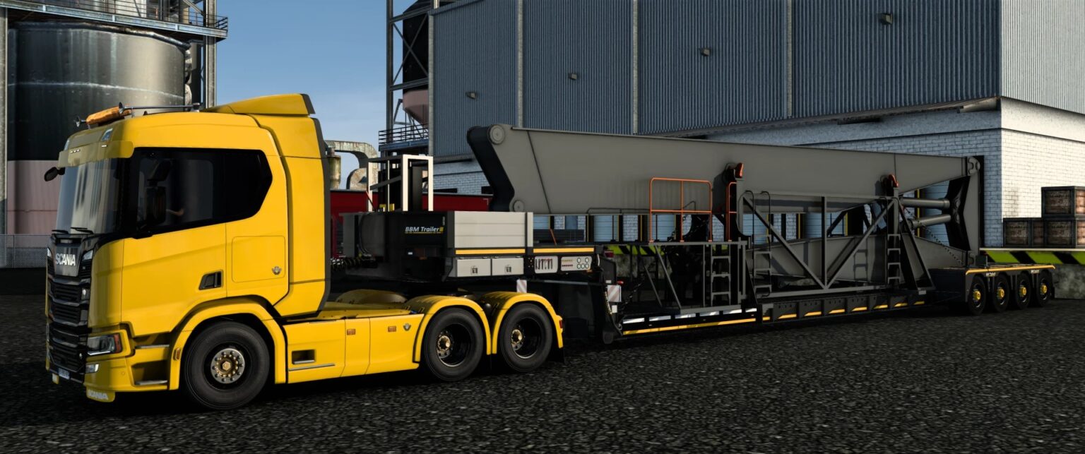 BBM TRAILER LB4 V1.0 1.49 - ETS 2 mods, Ets2 map, Euro truck simulator ...