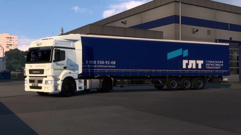 GLOBAL LOGISTICS & TRANSPORT COMBO SKIN V2.0 - ETS 2 mods, Ets2 map ...