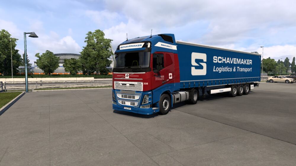 Combo Skin Schavemaker Logistics - ETS 2 mods, Ets2 map, Euro truck ...