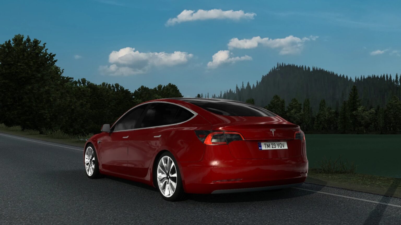 TESLA MODEL 3 PERFORMANCE 2021 V1.0 1.49 - ETS 2 mods, Ets2 map, Euro ...
