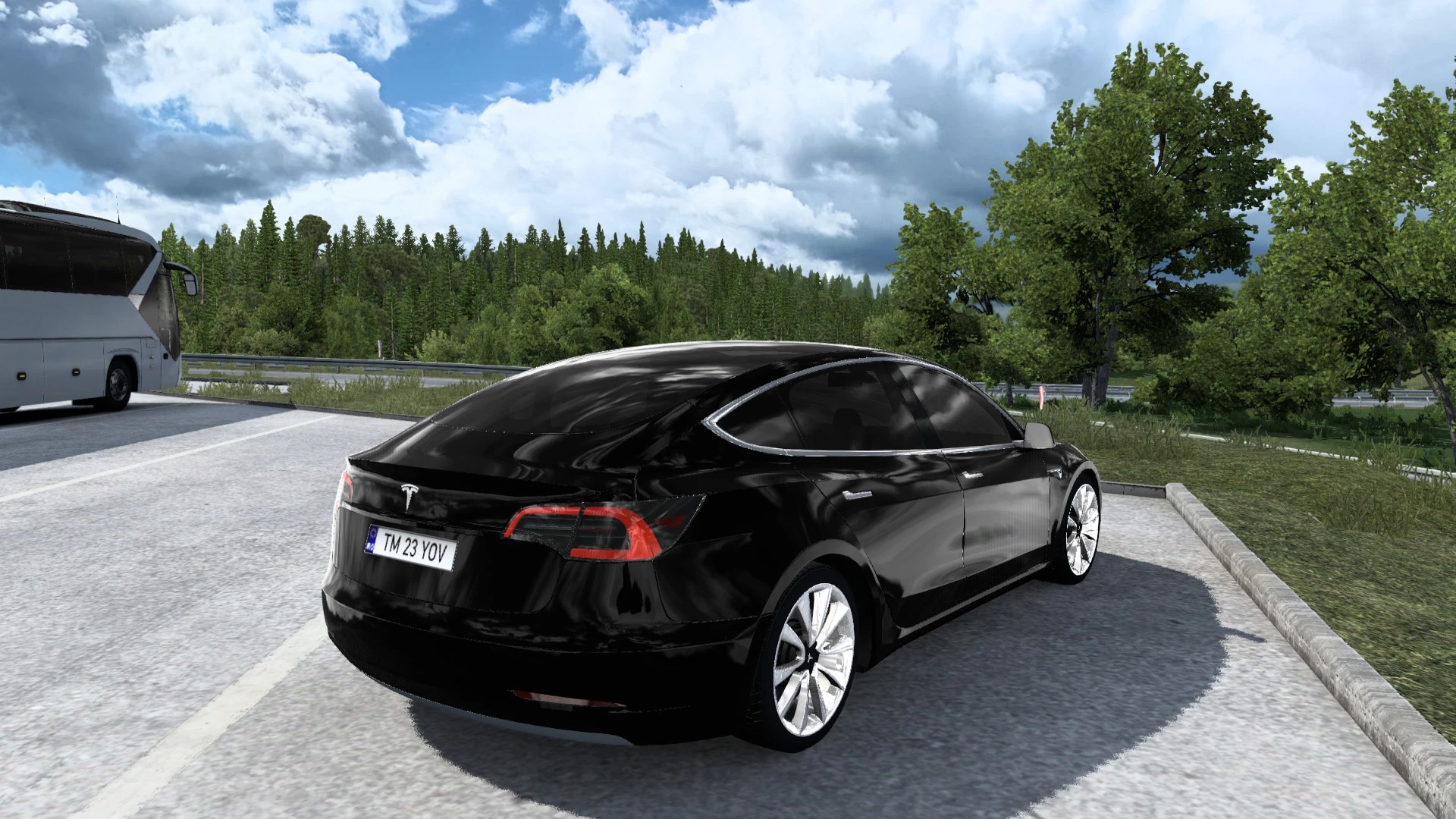 TESLA MODEL 3 PERFORMANCE 2021 V1.0 1.49 - ETS 2 mods, Ets2 map, Euro ...