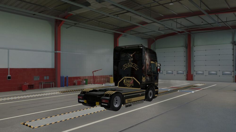 Scania RJL Black Gold Skin 1.49 - ETS 2 mods, Ets2 map, Euro truck ...