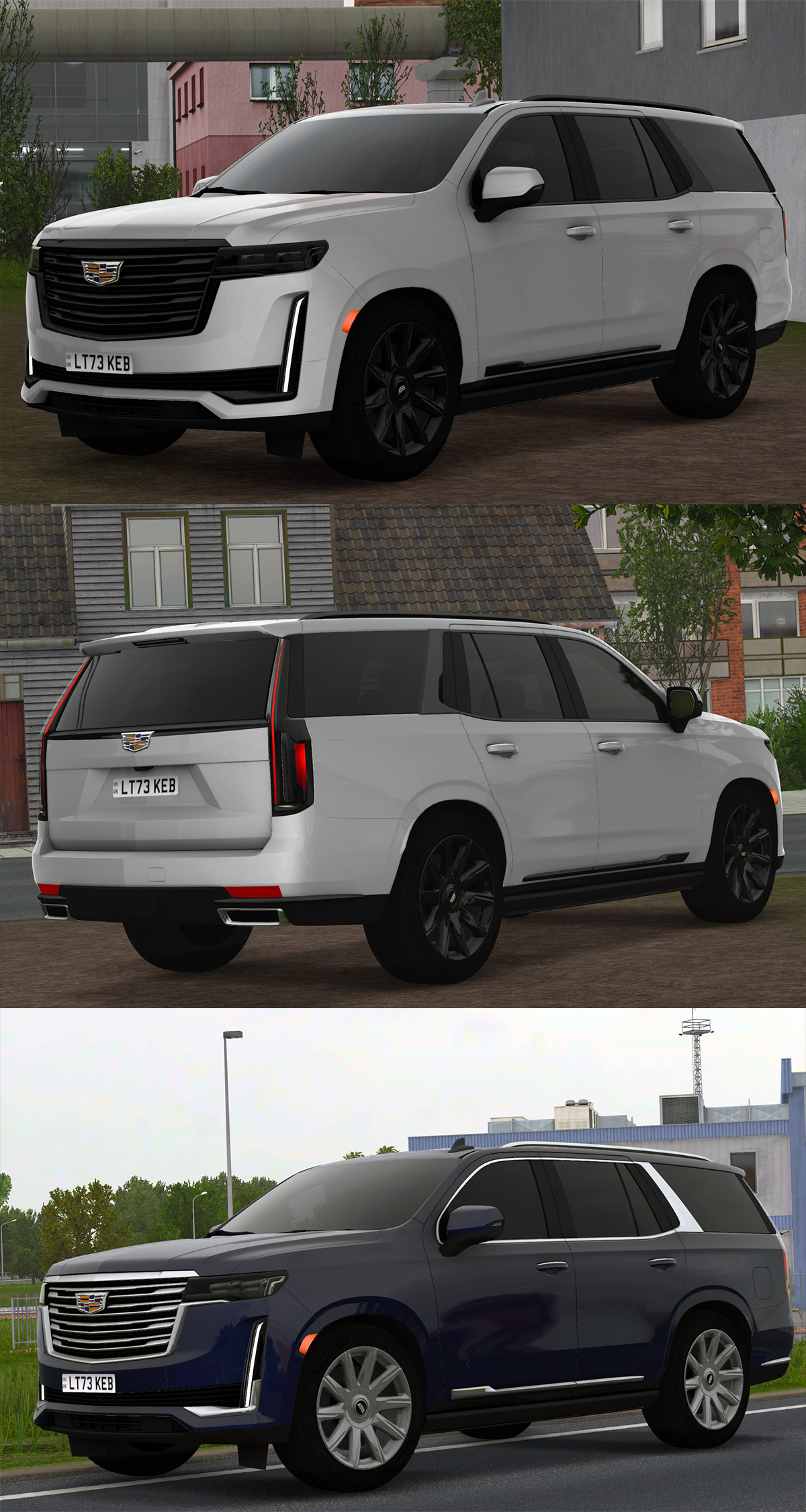Cadillac Escalade 2021 V1.2 1.49 - ETS 2 mods, Ets2 map, Euro truck ...
