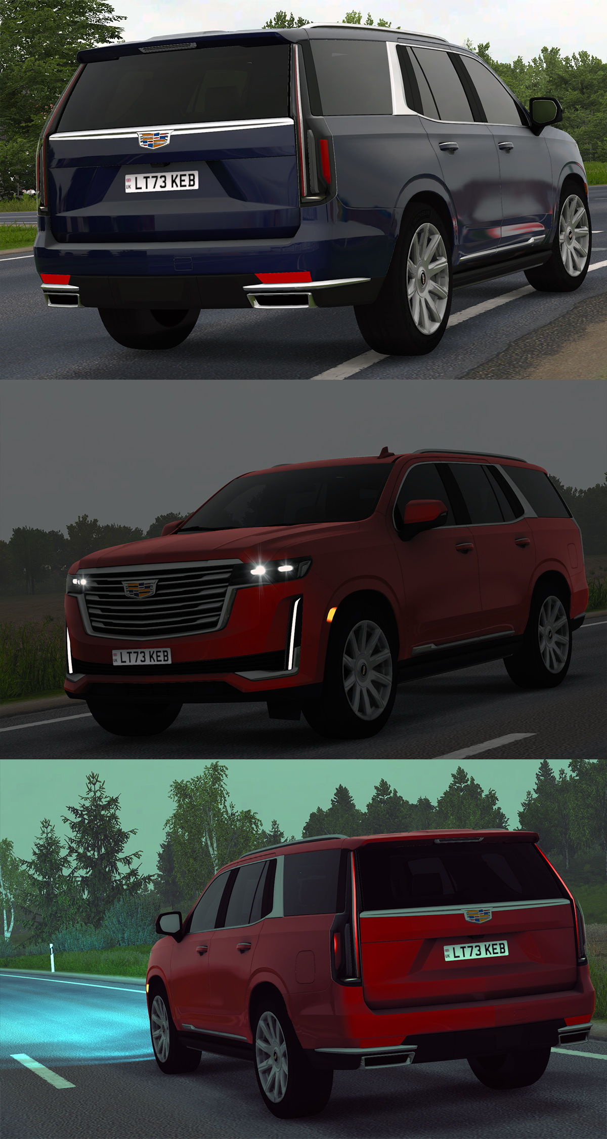 Cadillac Escalade 2021 V1.2 1.49 - ETS 2 mods, Ets2 map, Euro truck ...