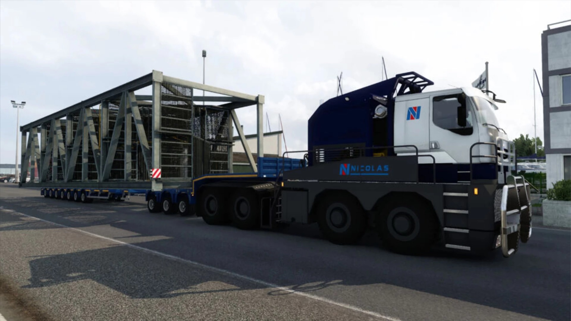 RENAULT KERAX TRACTOMAS 8X8 V2.0 ETS2 1.49 - ETS 2 mods, Ets2 map, Euro ...