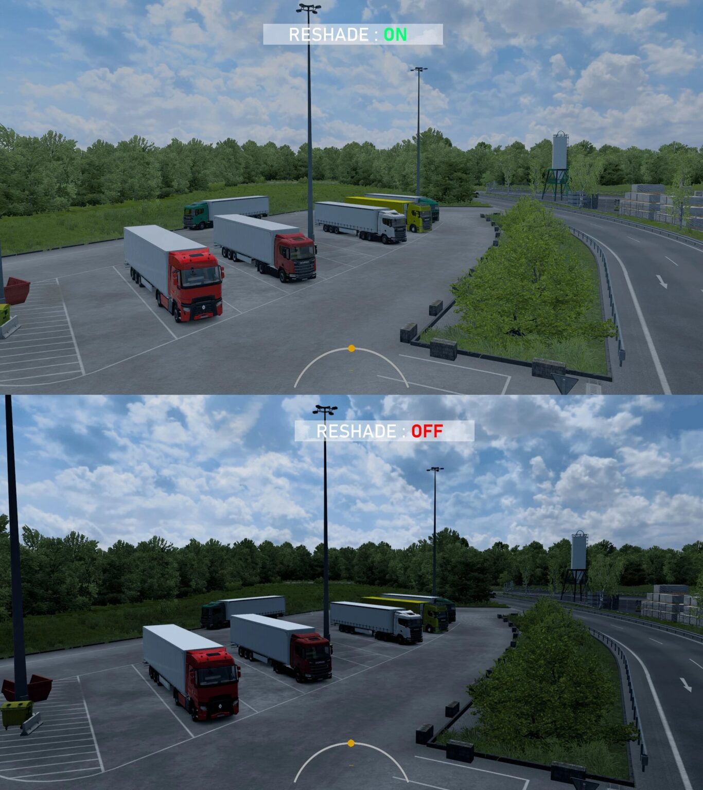 RESHADE GRAPHICS ADD-ON BY TAUFPS V1.0 - ETS 2 mods, Ets2 map, Euro ...