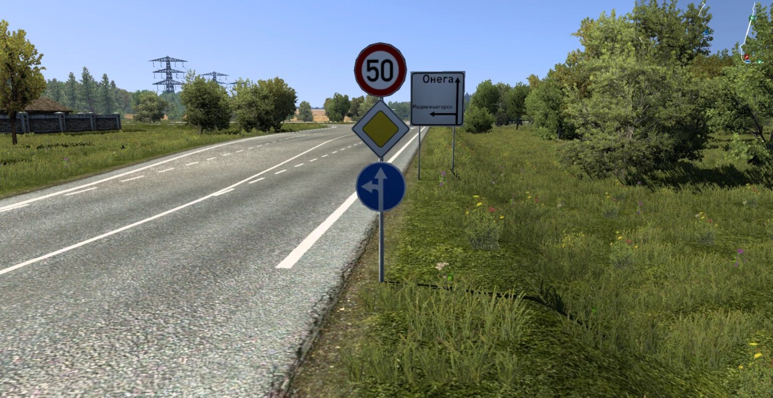 HIDDEN ROAD CONNECTION - MEDVEZHYEGORSK-ONEGA V0.1 - ETS 2 mods, Ets2 ...
