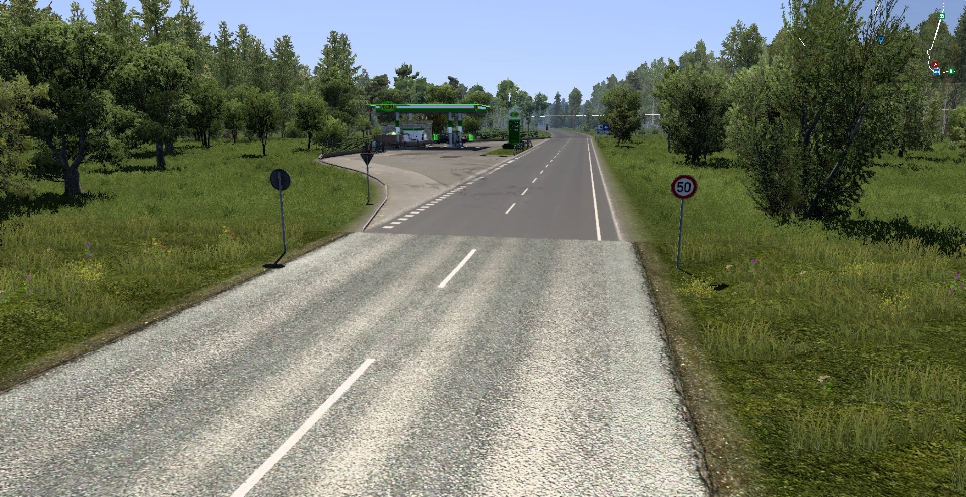 HIDDEN ROAD CONNECTION - MEDVEZHYEGORSK-ONEGA V0.1 - ETS 2 mods, Ets2 ...