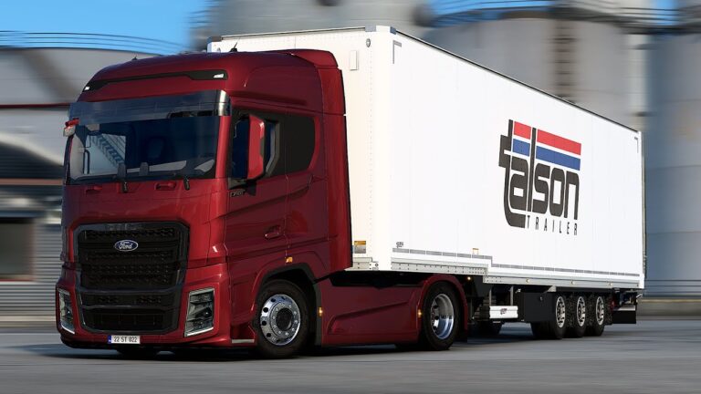 Talson Trailer v1.7.1 1.50 - ETS 2 mods, Ets2 map, Euro truck simulator ...