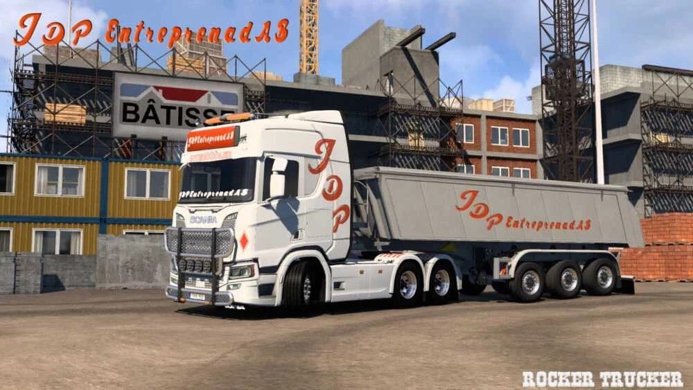 JDP ENTREPRENAD AB SKIN PACK 1.50 - ETS 2 mods, Ets2 map, Euro truck ...