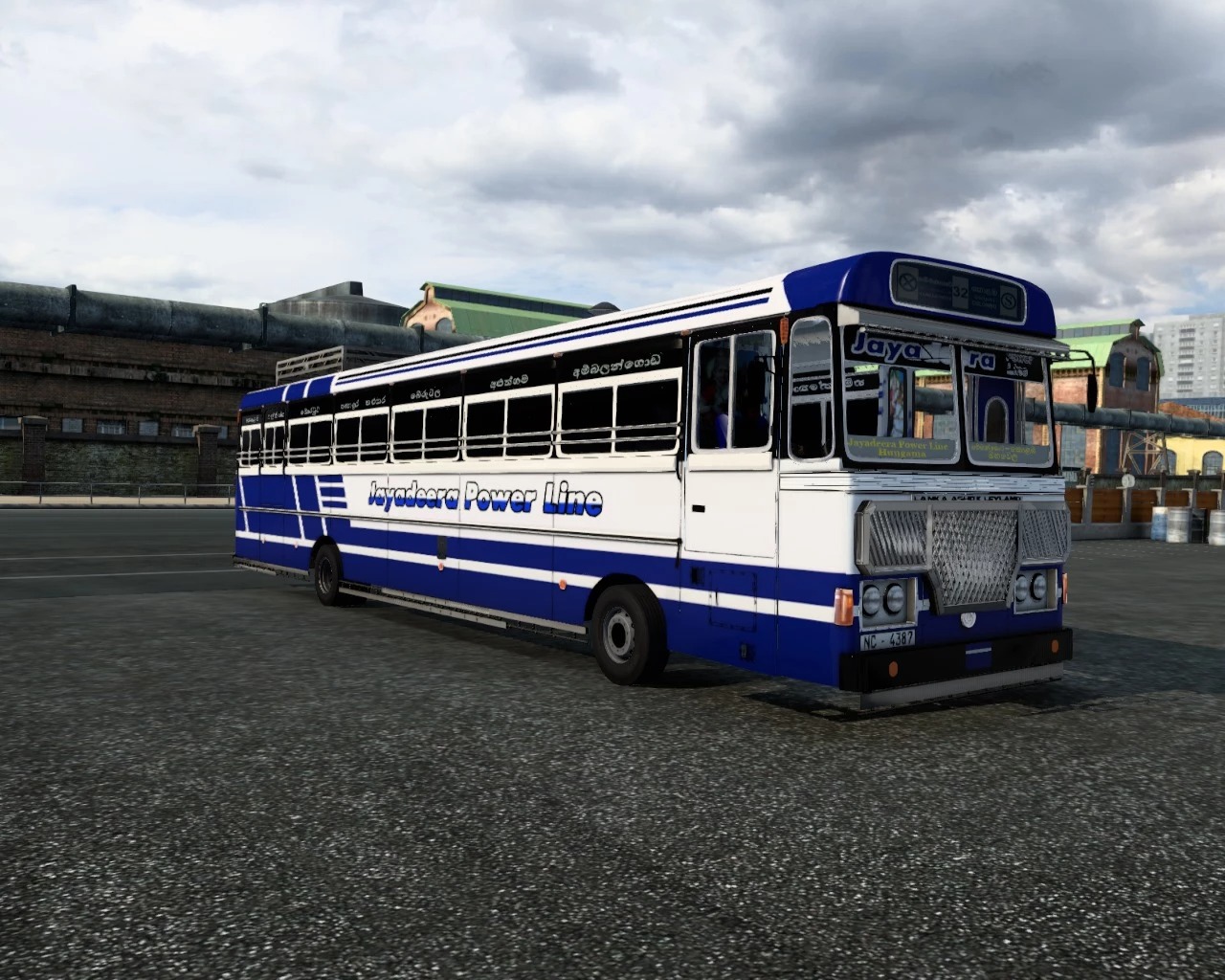 Lanka ashok layland paint GO 2 v1.0 - ETS 2 mods, Ets2 map, Euro truck ...