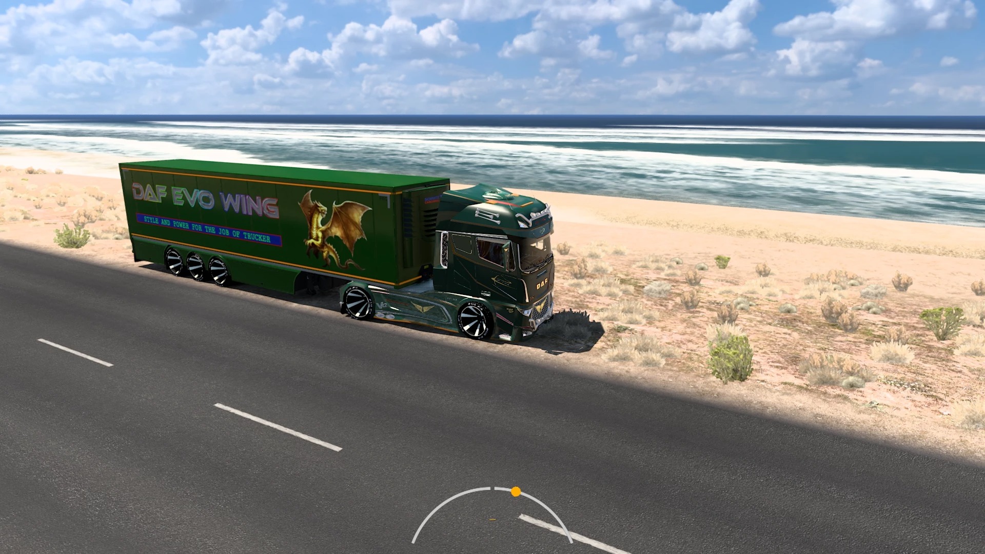 DAF EVO WING V12 + Trailer 1.51 - ETS 2 mods, Ets2 map, Euro truck ...
