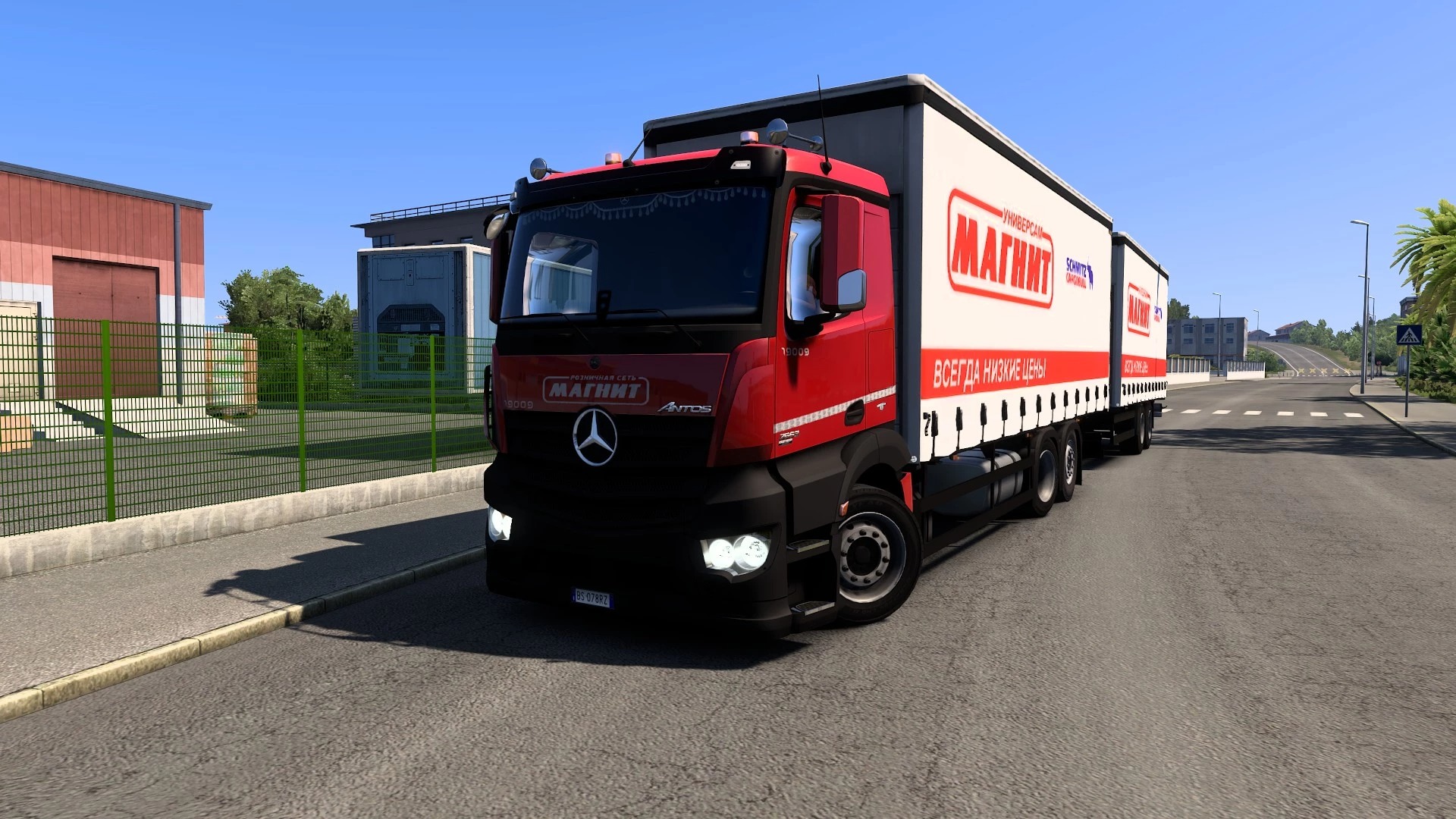 Mercedes Antos (D3S) v1.0 1.51 - ETS 2 mods, Ets2 map, Euro truck ...