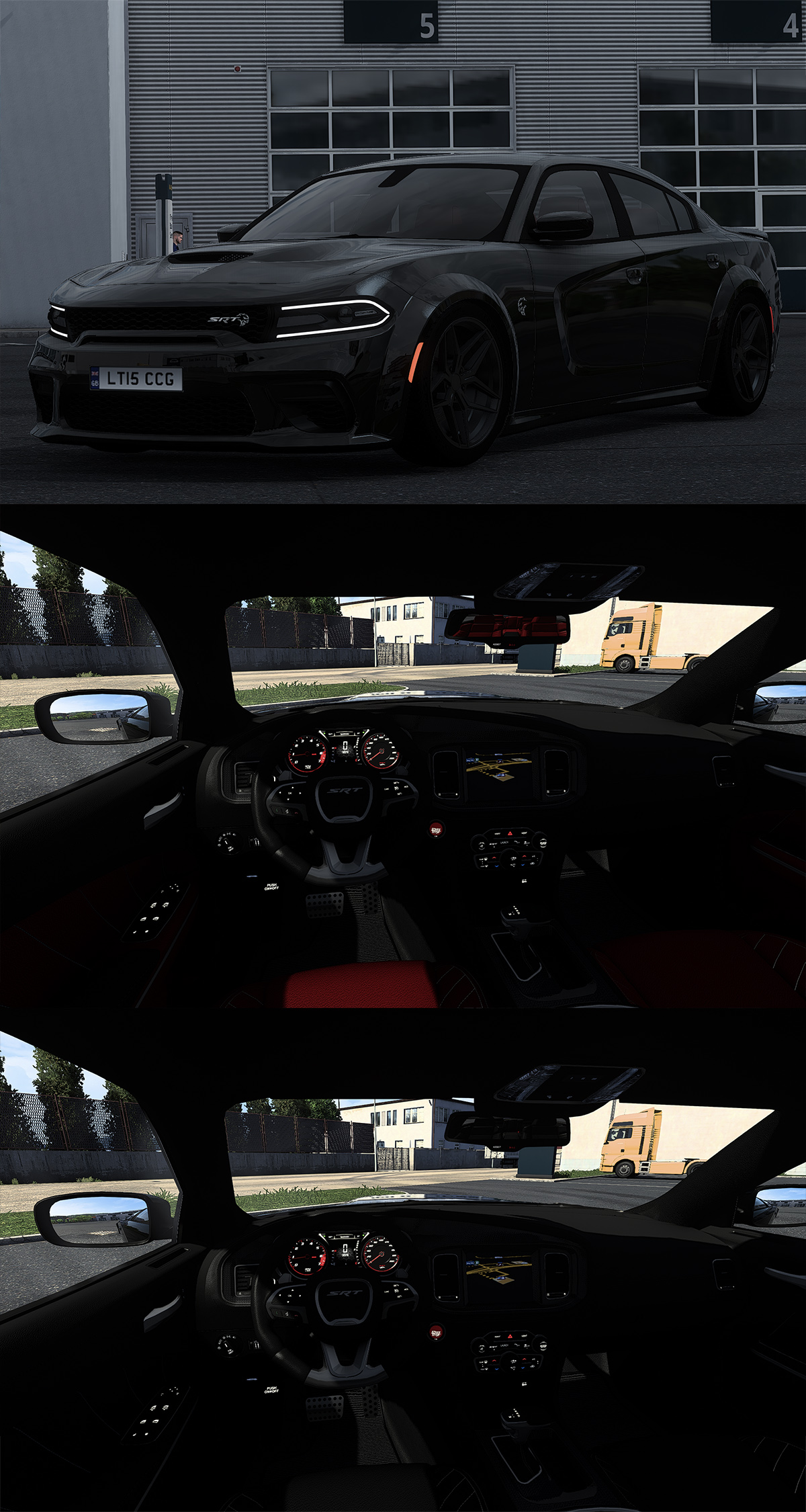 Dodge Charger SRT Hellcat Redeye Widebody 2021 V1.2 1.51 - ETS 2 mods ...