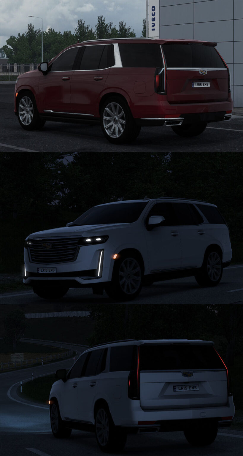 Cadillac Escalade 2021 V1.6 1.52 - ETS 2 mods, Ets2 map, Euro truck ...