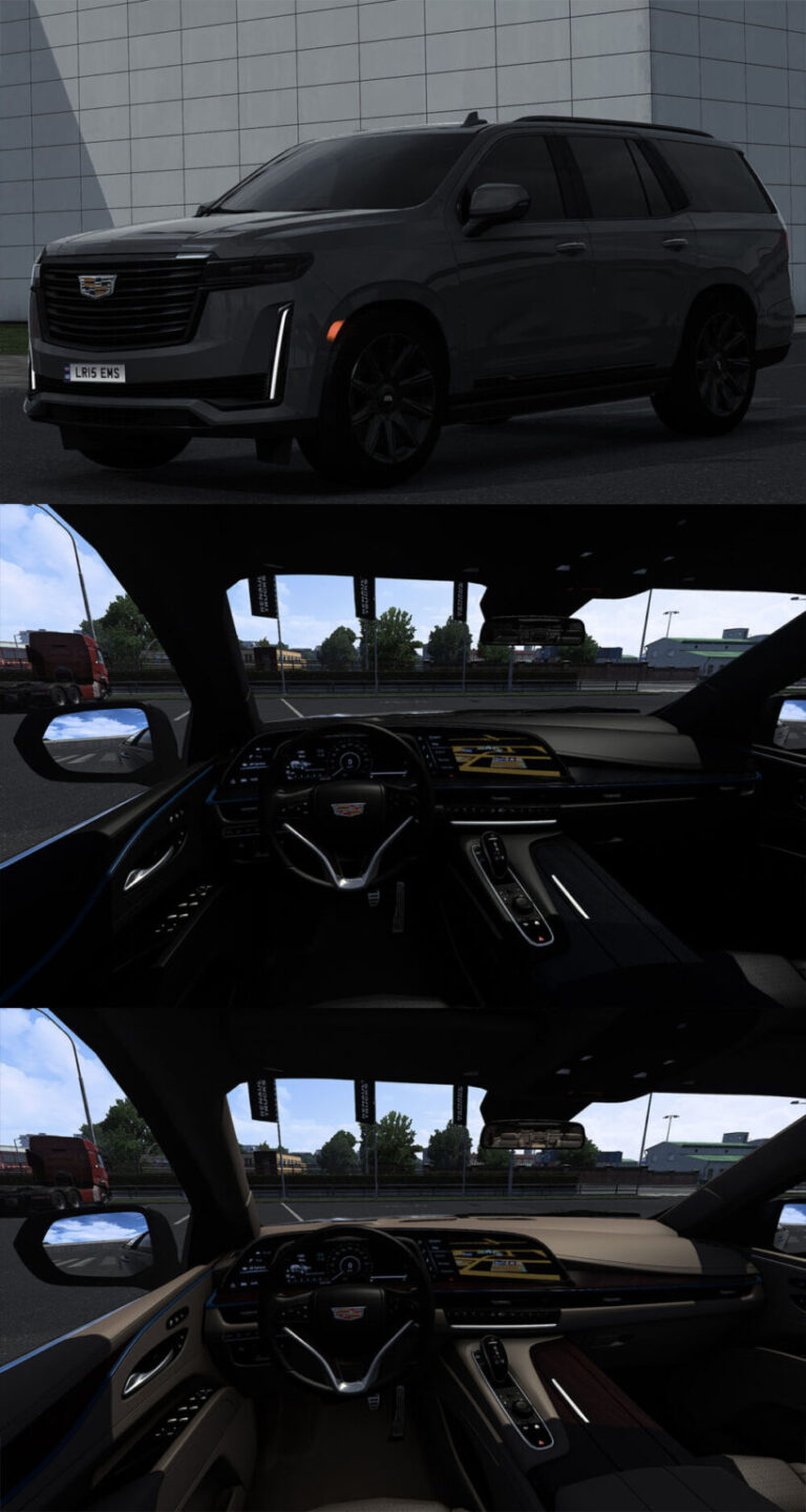 Cadillac Escalade 2021 V1.6 1.52 - ETS 2 mods, Ets2 map, Euro truck ...