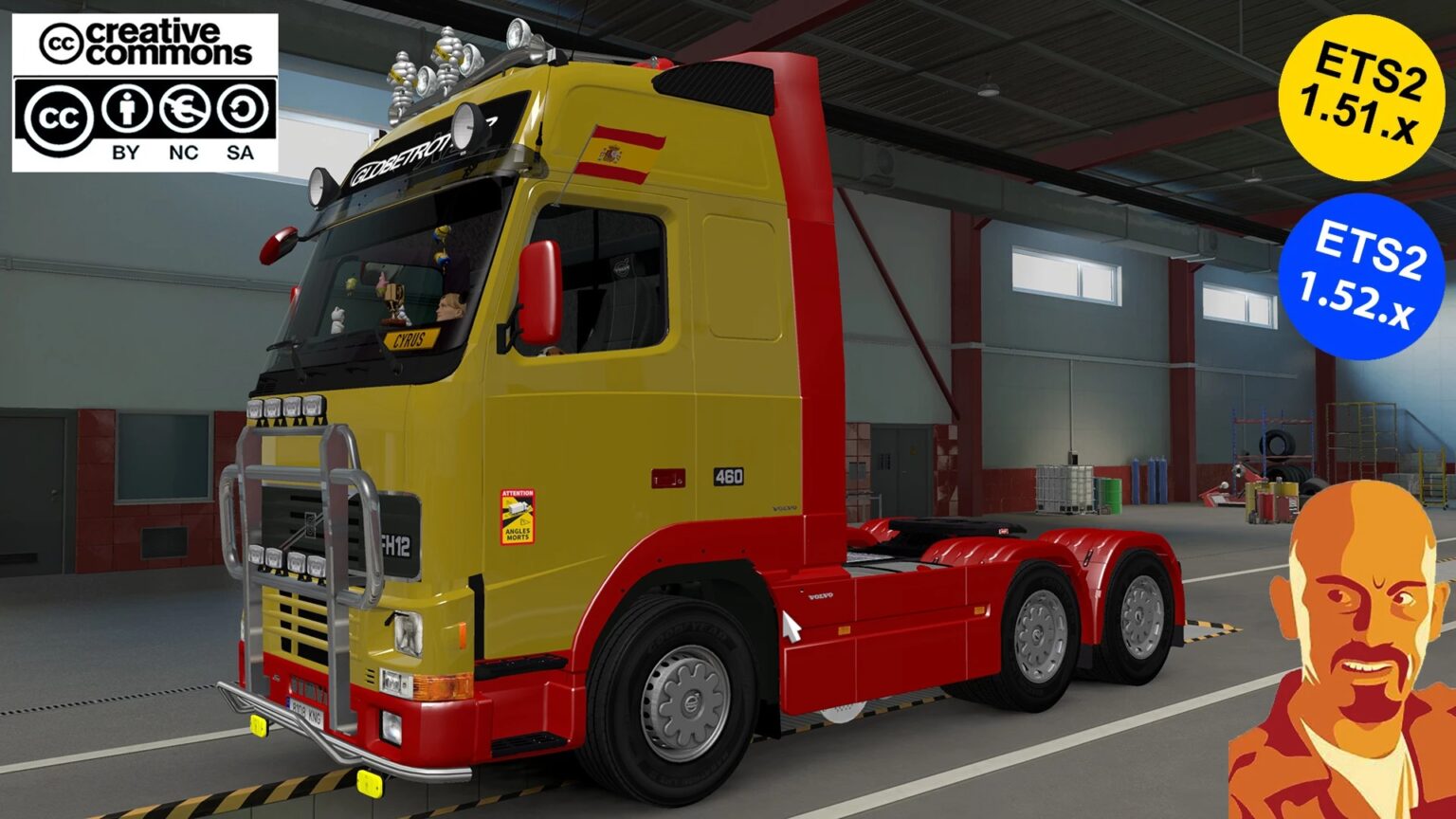 VOLVO FH Mk1 v4.0 ETS2 1.52 - ETS 2 mods, Ets2 map, Euro truck ...