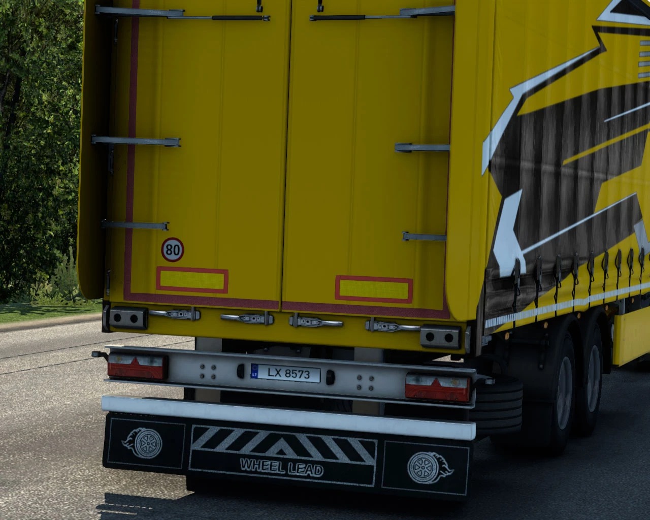 License Plate For SCS Trucks & SCS Trailers 1.53 - ETS 2 mods, Ets2 map ...
