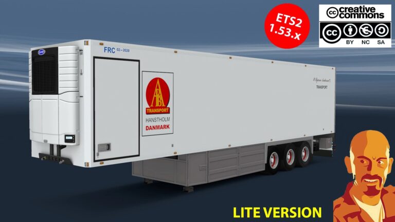 P. BJARNE ANDERSEN LAMBERET TRAILER v1.0 ETS2 1.52-1.53.x - ETS 2 mods ...