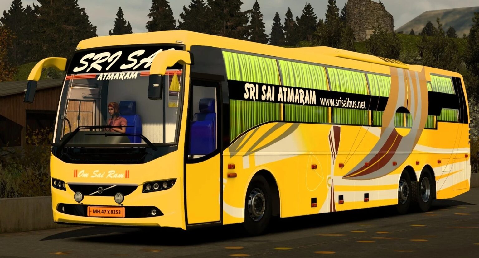 Volvo B9R Sleeper Bus 1.52 - ETS 2 mods, Ets2 map, Euro truck simulator ...