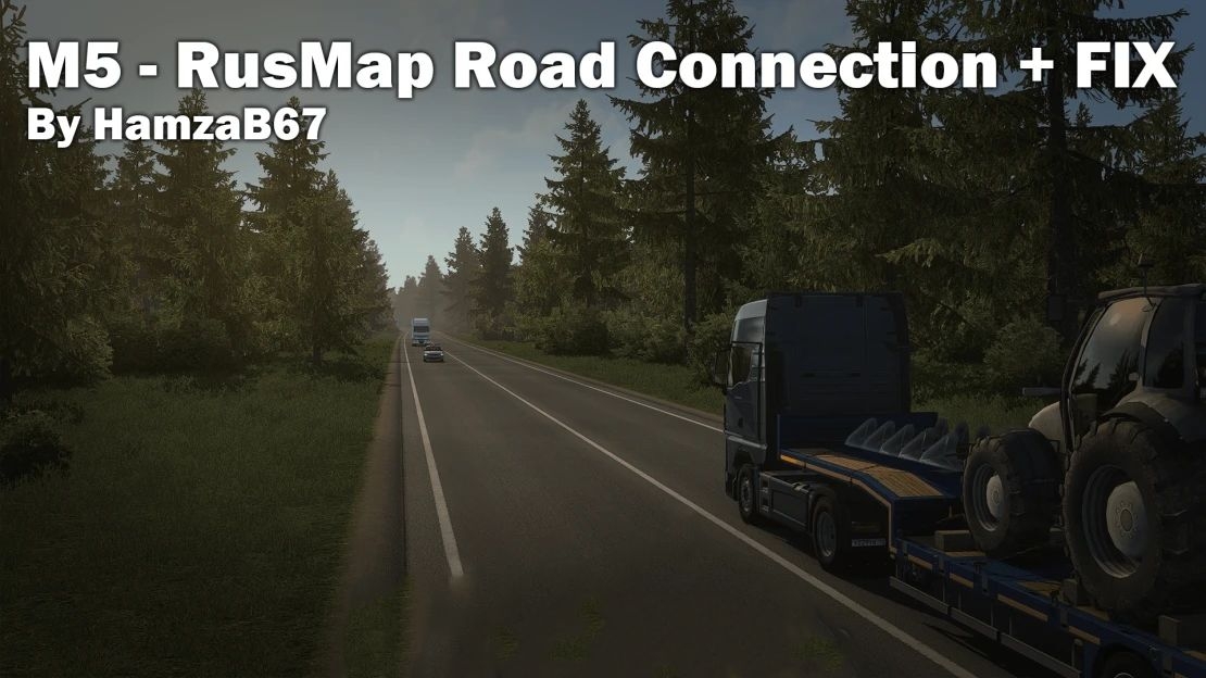 M5 "Ural" Highway - RusMap Connection + FIX v1.0 1.52 - ETS 2 mods ...
