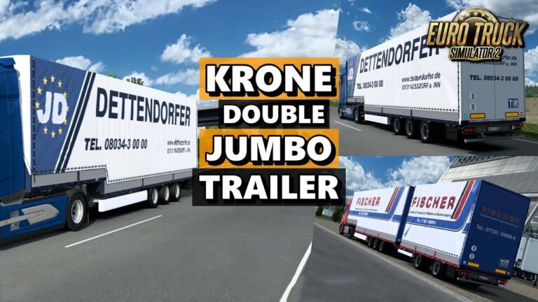Krone SD27 Jumbo Trailer v6.0 1.53 - ETS 2 mods, Ets2 map, Euro truck ...