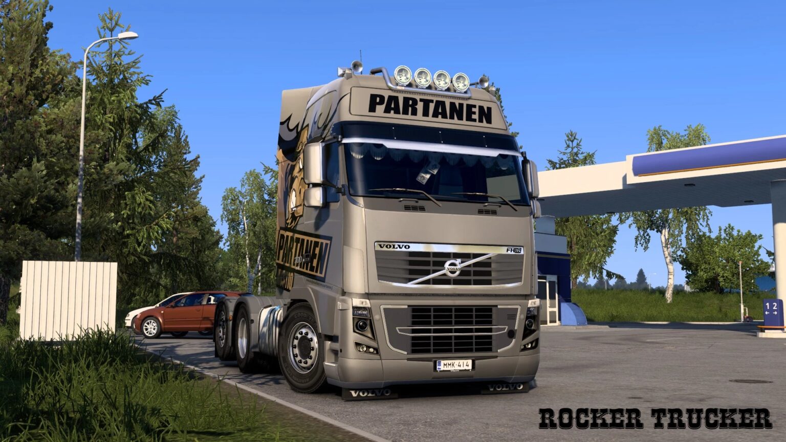 Kuljetusliike Ismo Partanen Skin fro Volvo FH3 v1.0 - ETS 2 mods, Ets2 ...