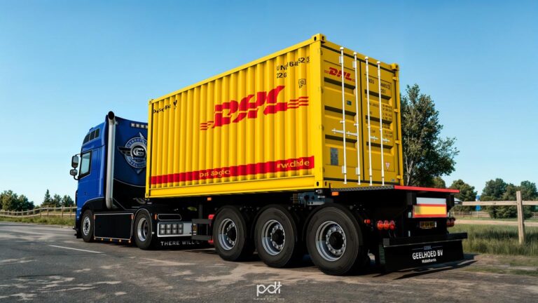Daf XF106 480 Gebroeders Geelhoed + Trailer v7.0 1.53 - ETS 2 mods ...