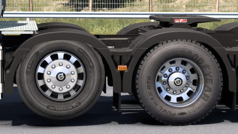 ATS WHEEL AND TIRE PACKAGE FOR ETS2 01 01 2025 1.0 1.53 - ETS 2 mods ...