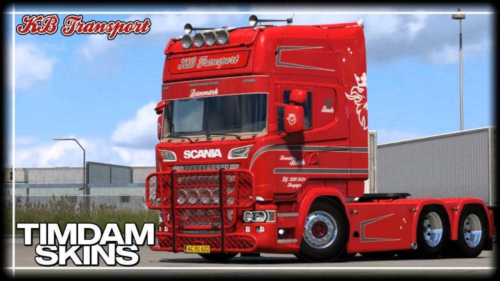 Kenneth Buch Transport v1.0 - ETS 2 mods, Ets2 map, Euro truck ...