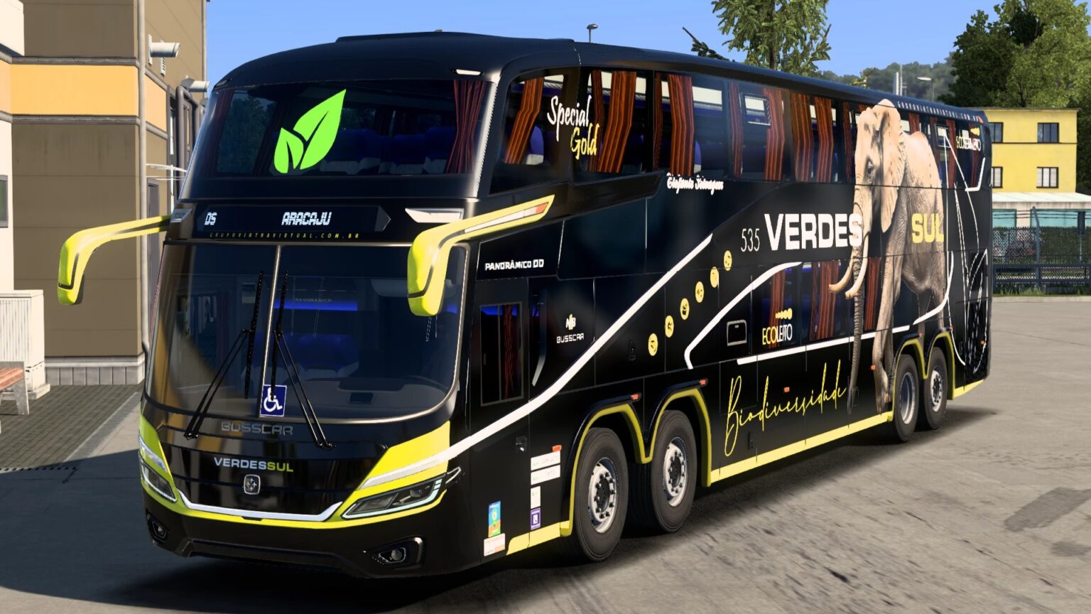 Busscar Panoramico NB1 DD v1.0 1.53 - ETS 2 mods, Ets2 map, Euro truck ...