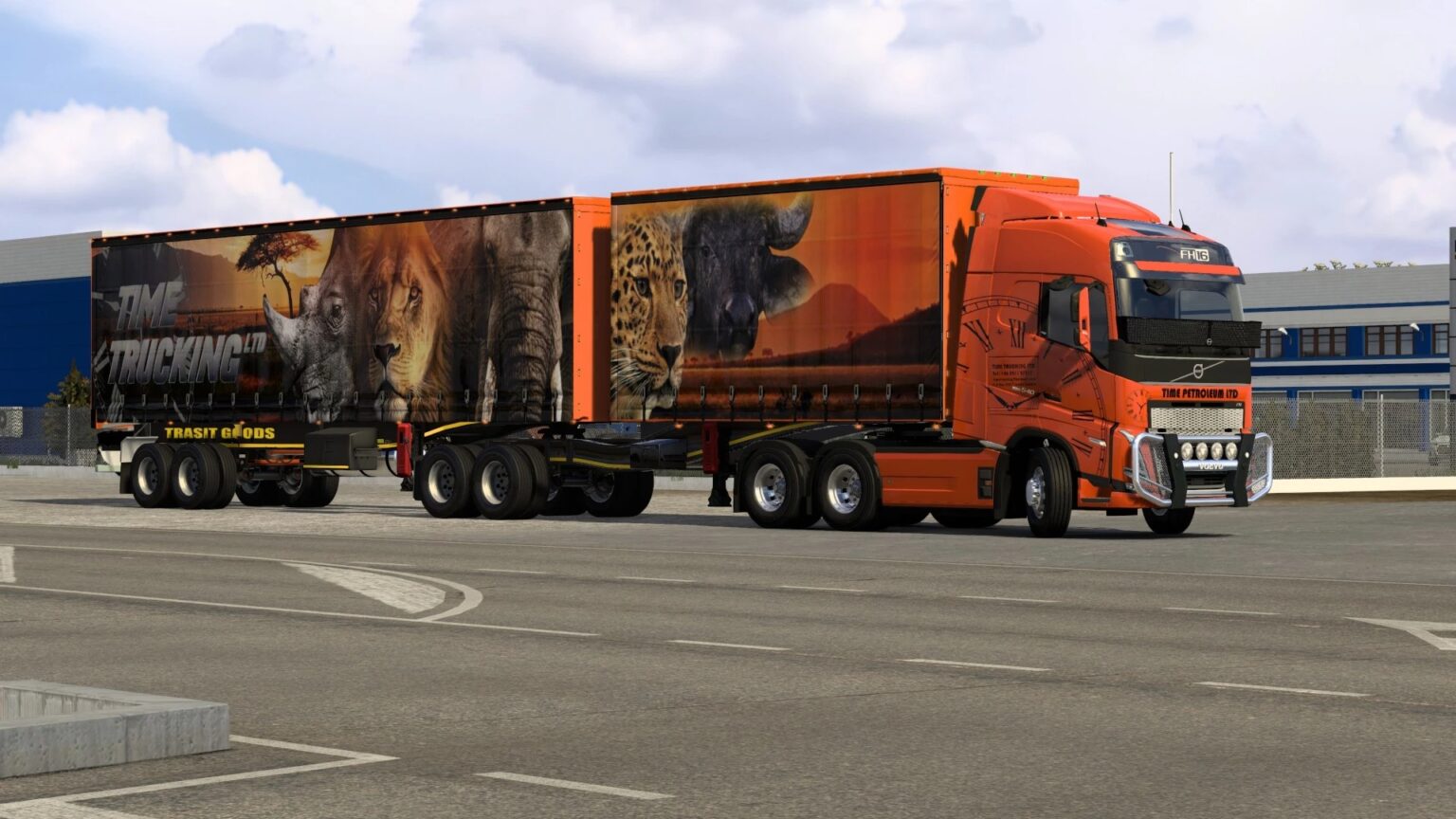 Henred Fruehauf trailer pack v1.0 - ETS 2 mods, Ets2 map, Euro truck ...